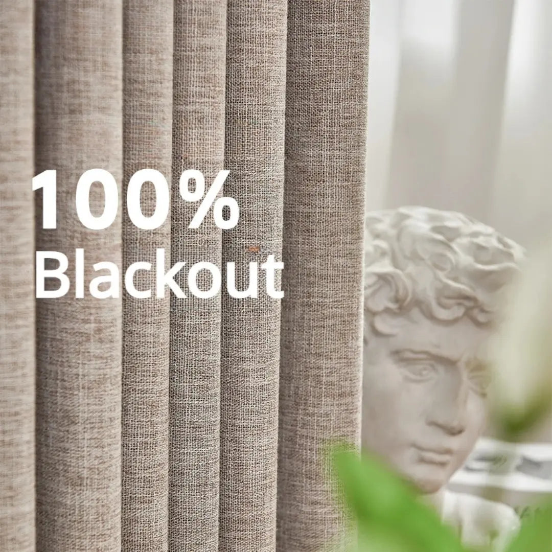 Cortina Blackout Linho p/ Trilho 4m x 2,50 - Kiyari